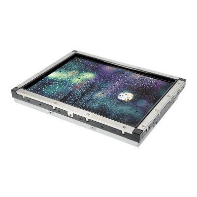 Cina Risoluzione LCD 4k del monitor di tocco della SEGA ALTERNATIVA aperto del metallo a 15 pollici in vendita