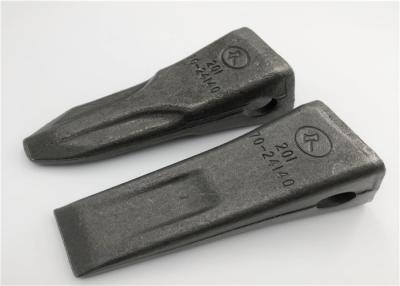 中国 PC60 Komatsu Mini Excavator Bucket Teeth 20X-70-24140 20X-70-24140RC 20X-70-24140TL 販売のため