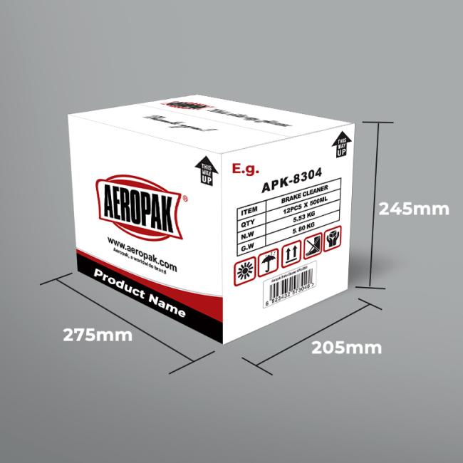 Aeropak Fusing Machine Cleaner shipping boxes