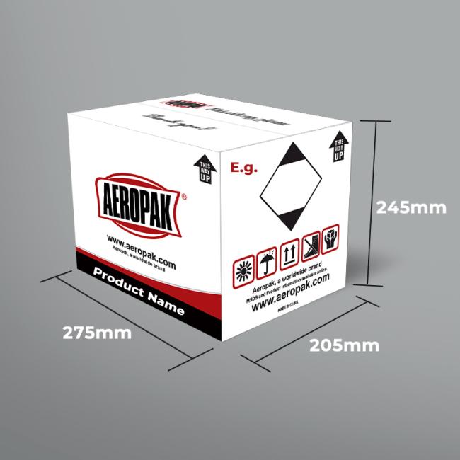 Aeropak Fusing Machine Cleaner packaging process