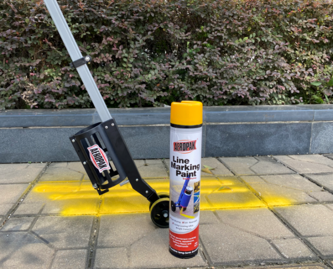 Line marking paint features