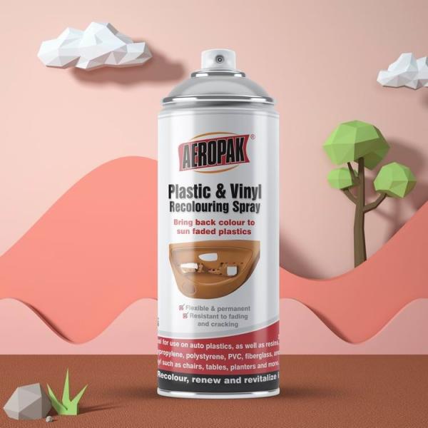 Πλαστικό βινυλίου χρώμα 400ml ψεκασμού Aeropak για τα αυτοκίνητα μόνιμο Recoloring