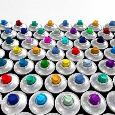 China Good Adhesiveness High Temp Spray Paint For Stacks / Mufflers / Boilers for sale