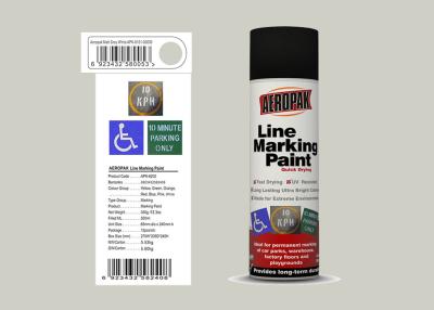 Китай AEROPAK для стены с линией краской для пульверизатора ROHS 500ml матовой серой белой маркировки продается