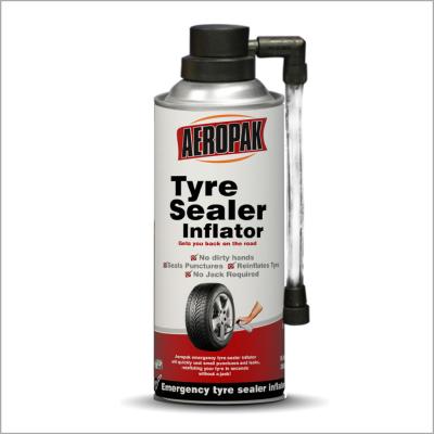 China AEROPAK Tire Sealant & Inflator 450ml for 6mm Punctures for sale