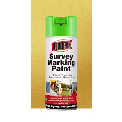 China High Visibility Customized Colors Survey Marking Paint Spray with ODM Service in 500ml Tinplate Cans for sale