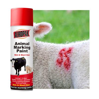 China AEROPAK Animal Marking Spray Paint Pig Sow Spray Paint Marker for Livestock for sale