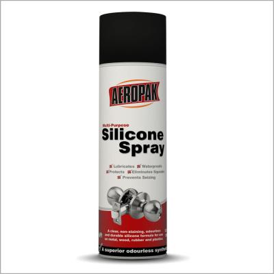 China AEROPAK Silicone Spray Lubricant Aerosol Spray for sale