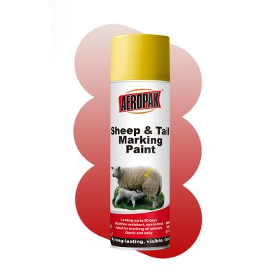 China Animal Marking Paste Aeropak for Pigs Sheep Cattle and Horses Long Lasting Visible Rich Colors Skin Safe for Livestock Farming for sale
