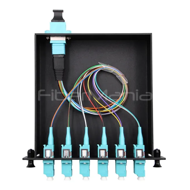 LGX Fiber Optic 12 Fibers MTP-LC Duplex Cassette Module