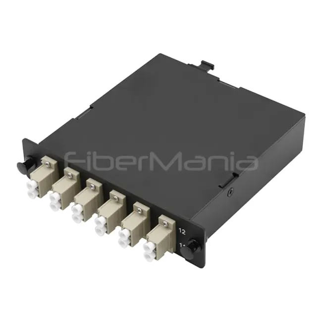 High Density MTP 12 (Male) to 6 x LC Duplex Module Cassette