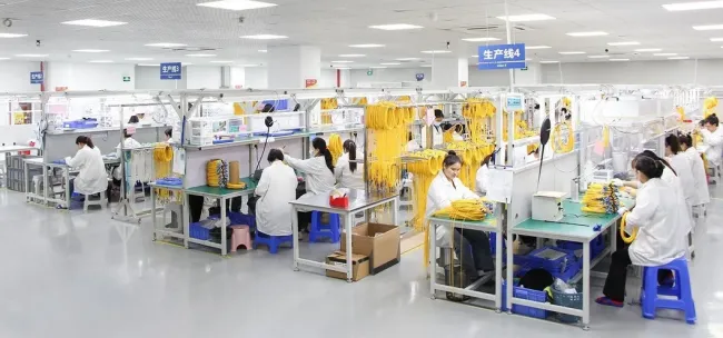 Fiber optic production equipment