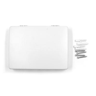China Wall Mounted Fiber Optic Termination Box 4 Ports SC Simplex Type Plastic Housing For Indoor for sale