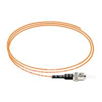 China ST UPC 0.9mm Simplex Multimode Fiber Optic Pigtail OM2 50 125 Orange Jacket for sale