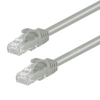 China CAT.5E Booted UTP Ethernet Patch Cable with 50μ Gold-Plated RJ45 Connectors - 1-100M Length Options for sale