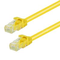 China CAT.5E Booted UTP Ethernet Patch Cable with 50μ Gold-Plated RJ45 Connectors - 1-100M Length Options for sale