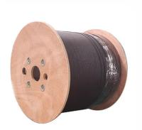 China FTTH Armored Bow-Type Drop Cable 2-4 Core with 7.0-8.0mm OD and -40°C to +80°C Temperature Range for sale