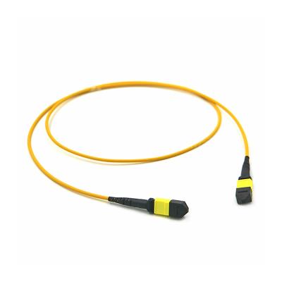 Китай MPO магистральный кабель, розетка-розетка, одномодовый (OS2), 12/24/48/72 волокна, максимальные потери 0.35 дБ продается