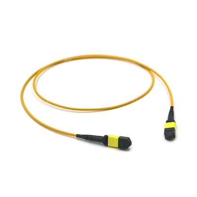 Китай MPO магистральный кабель, розетка-розетка, одномодовый (OS2), 12/24/48/72 волокна, максимальные потери 0.35 дБ продается