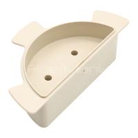 China White Half-Round Cable Spool 15-100mm for Fiber Patch Panel ODF Management for sale