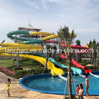 China Closed and Open Water Slide for Amusment Park for sale