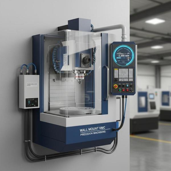 Quality Wall Mount High Speed VMC Machine with Wide Temperature Range for Precision Machining for sale