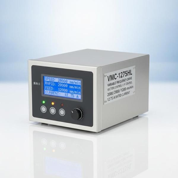 Quality VMC-1275HL Variable Frequency Drive with 20000/20000/12000mm/min Rapid Speed, Vector Control / V/F Control, and 12.75 A Rated Current for sale