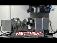 vmc-1165hl high speed vertical machining centers 24000mm/min rapid speed
