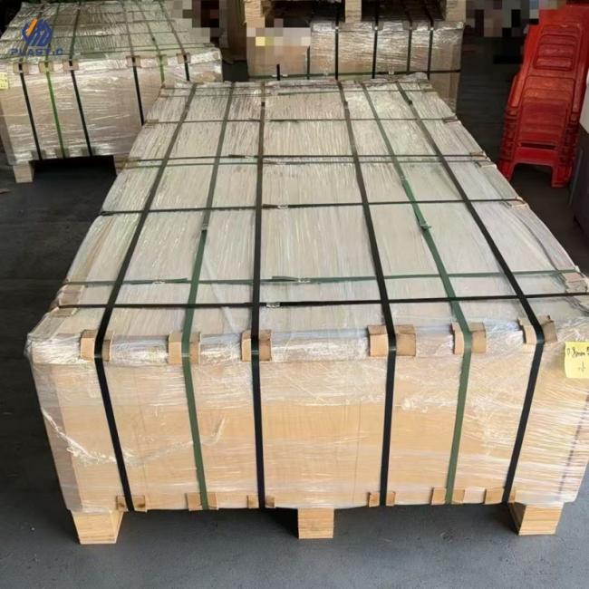 Container loading process for acrylic sheets