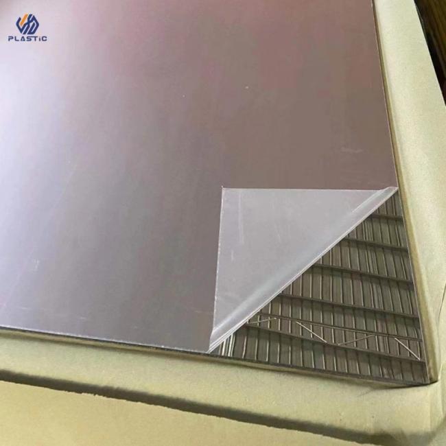 Mirror Acrylic Sheet in gold color