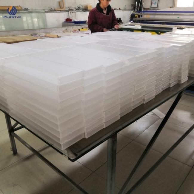 Quality control process in acrylic manufacturing
