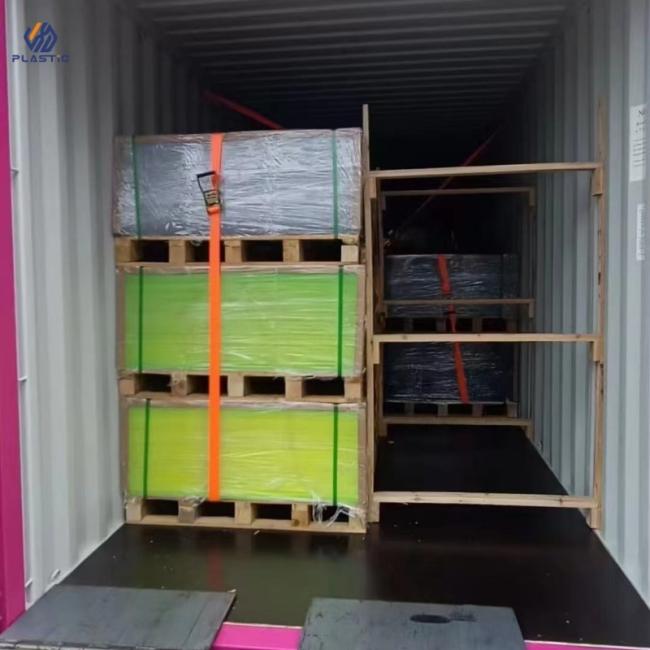 Bulk packaging of acrylic sheets
