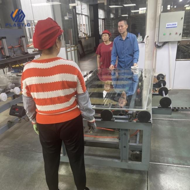 Modern acrylic sheet production line
