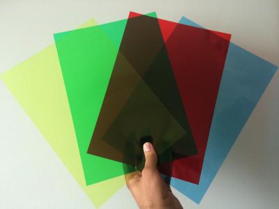 Cina Blu Rosso Traslucente Frosto 24x36 Opaco Perspex 1/8 pollice 2mm 4mm in vendita