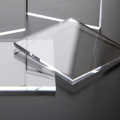 Cina Lucite grezza PMMA trasparente pannelli acrilici ghiacciati vetro leggero in vendita