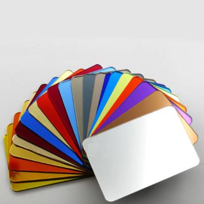 Cina 12 X 12 Fuso Acrilico Perspex Specchio Foglio Glow In Dark High Impact in vendita