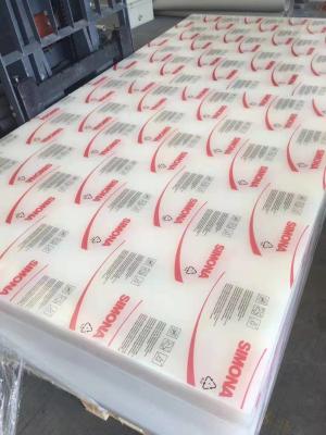 Cina Piastra di polipropilene 3 mm piatta in vendita