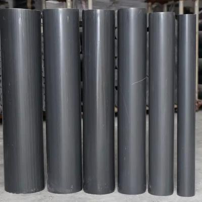 Cina Bianco nero di plastica in PVC Round Rod Bar 1/2 pollice leggero in vendita