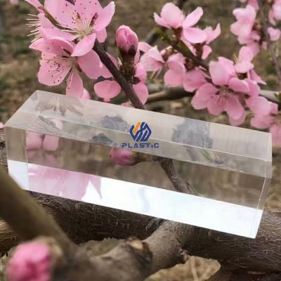 China 50mm Acrylic Clear Board Fireproof Customized for Signage for sale