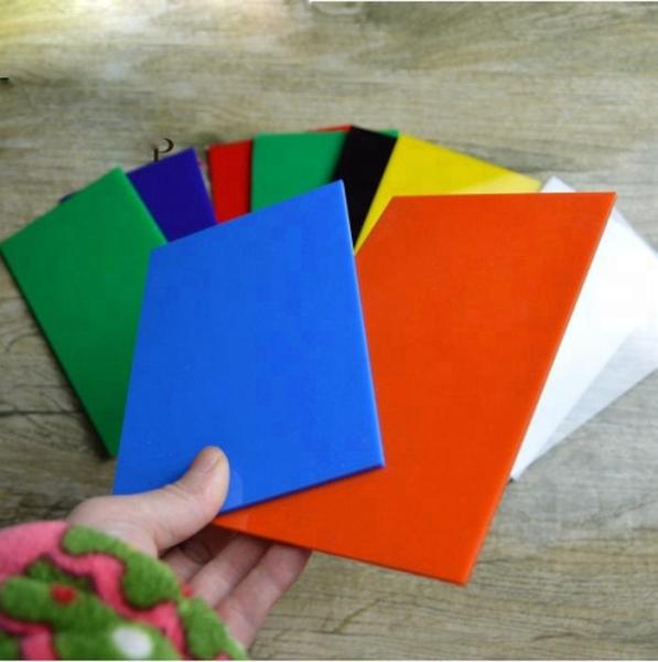 Quality Customizable Color Acrylic Sheet Cast Process 3x1220x2440mm For Decoration for sale