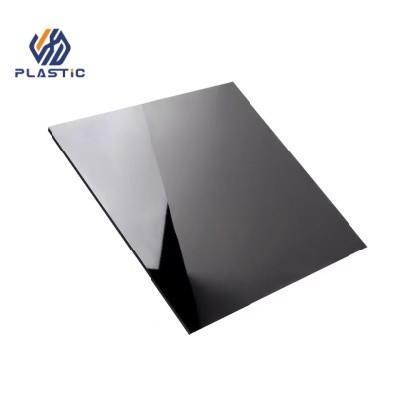 China 4x8ft 100% PMMA Black Acrylic Plastic Sheet for Eye Catching Signage for sale