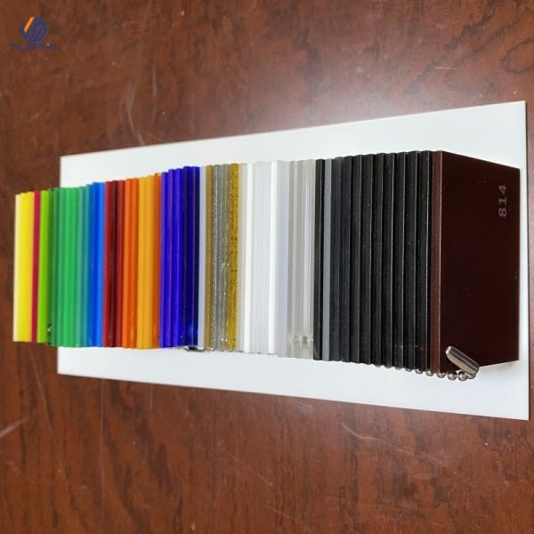 Quality 1.2g/Cm3 Density Colored Acrylic Sheets Cast Process For Retail / Advertising for sale