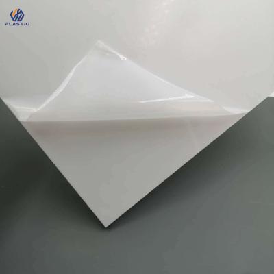 China OEM No Yellow Colored Cast Acrylic Sheets White Acrylic Board Impact Resistance for sale