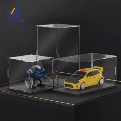 China Industrial Rectangular Acrylic Storage Box Acrylic Makeup Organizer for sale