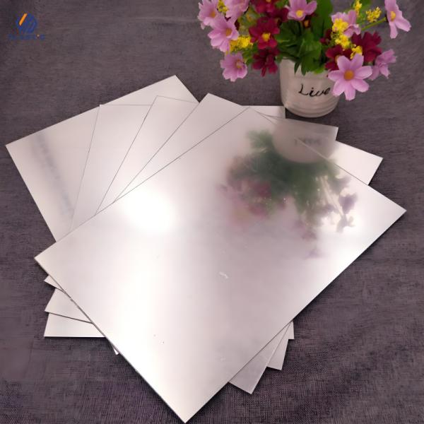 Quality Silver Mirror Acrylic Sheet 1.2g/Cm3 Density Lightweight Virgin MMA for sale