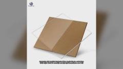 Customized Paper Flim And Logo Acceptable Clear Acrylic Sheet for Sale