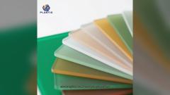 Customize Your Signage with Color Acrylic Sheet Support Size Customization and Vibrant Color Choices