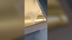 gold mirror sheet