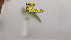 Acrylic Frosted Sheet