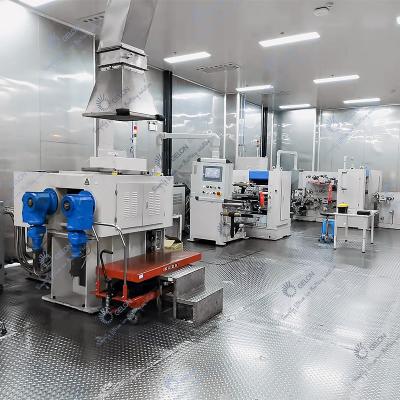 Cina Elettrodo a secco della batteria al litio che fa la macchina per la formatura di film della pressa a caldo della macchina in vendita